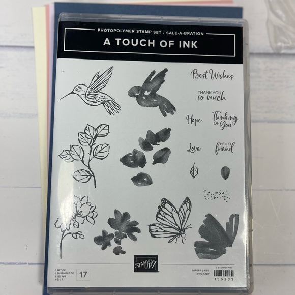 Stampin' Up! | Office | 5 Card Class A Touch Of Ink Kit By Stampin Up ...